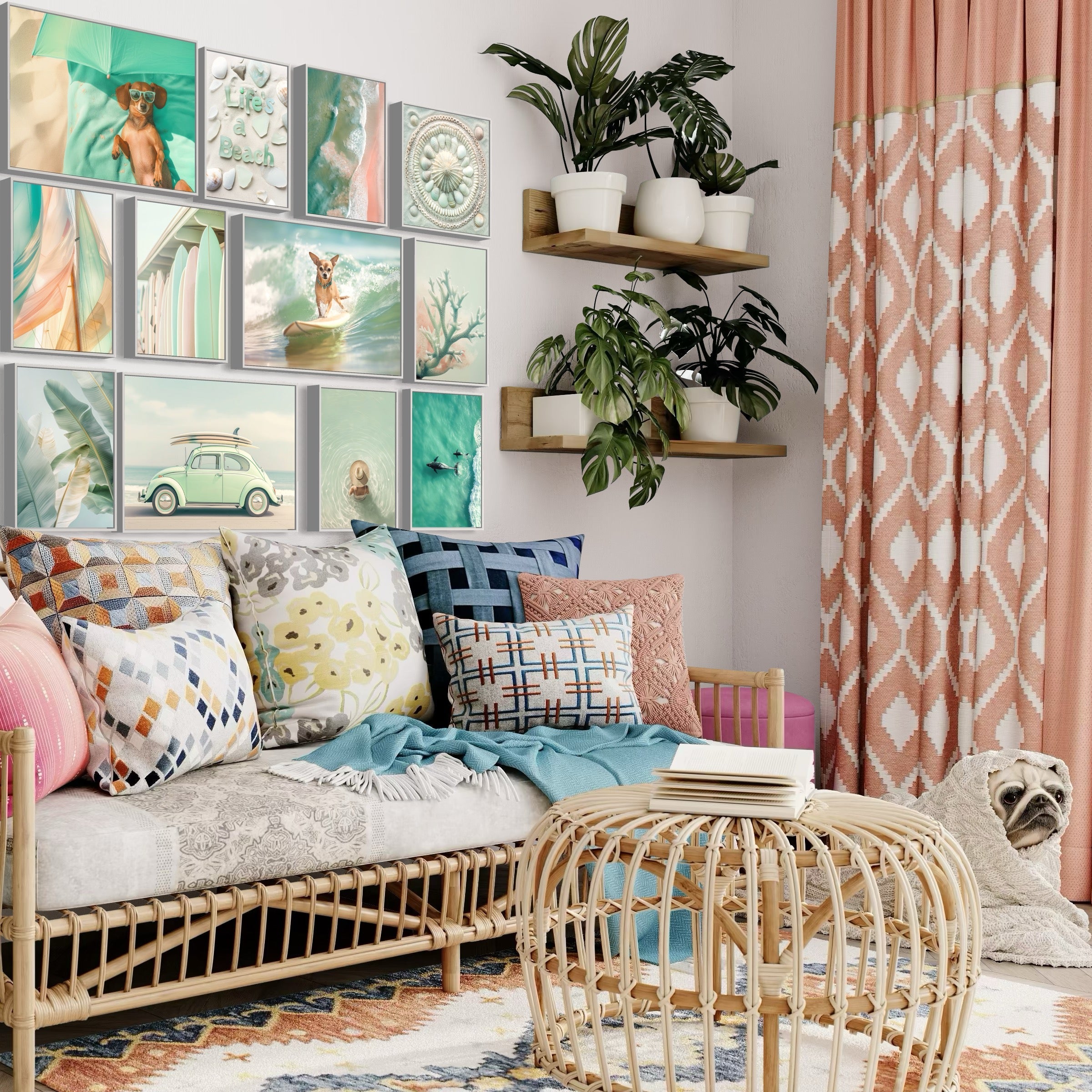 Breezy Beach Days Gallery Wall – Artworld