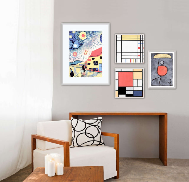 Bauhaus Wall Art - Piet Mondrian – Artworld