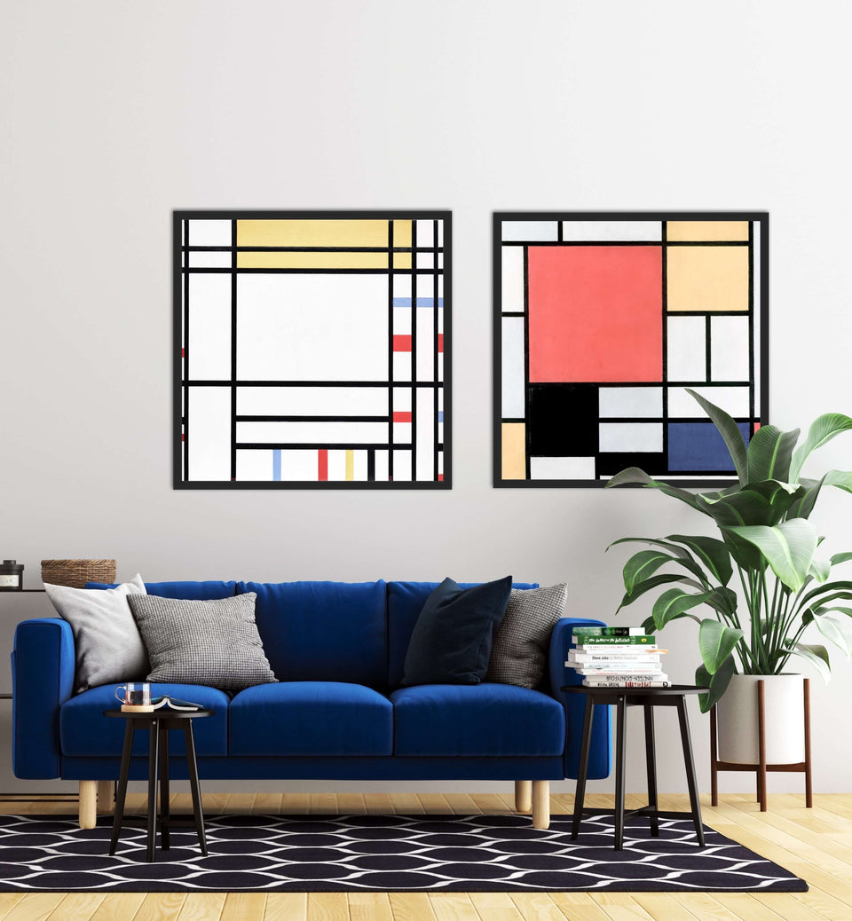 Bauhaus Wall Art - Piet Mondrian – Artworld