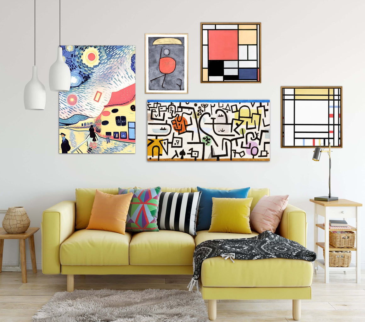 Bauhaus Wall Art - Piet Mondrian – Artworld