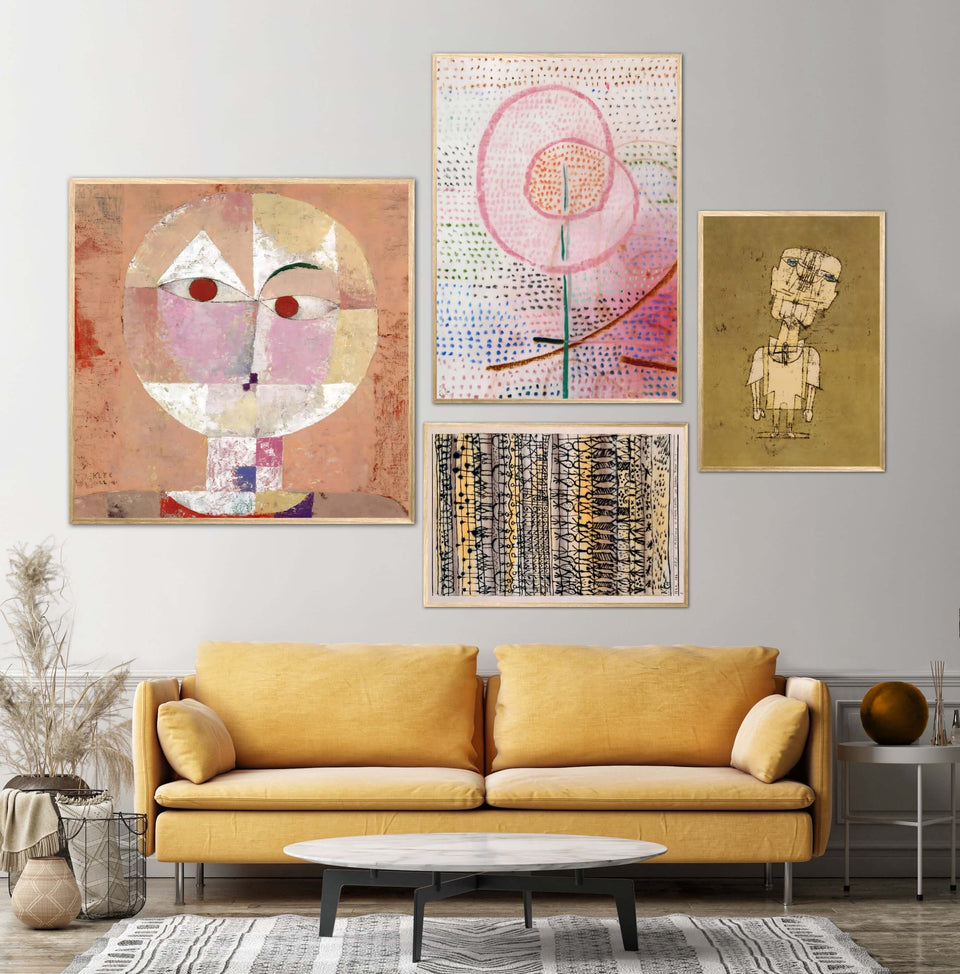 Paul Klee Flower Wall Art - Blossoming – Artworld
